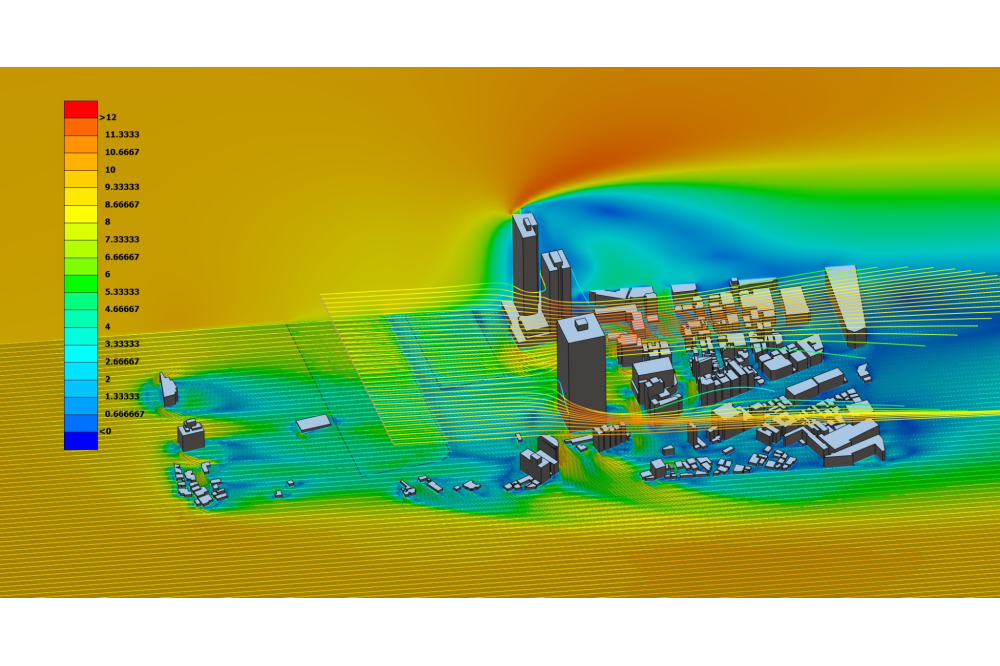 Wind Field Simulation For Operation Of Uas In Urban Environments